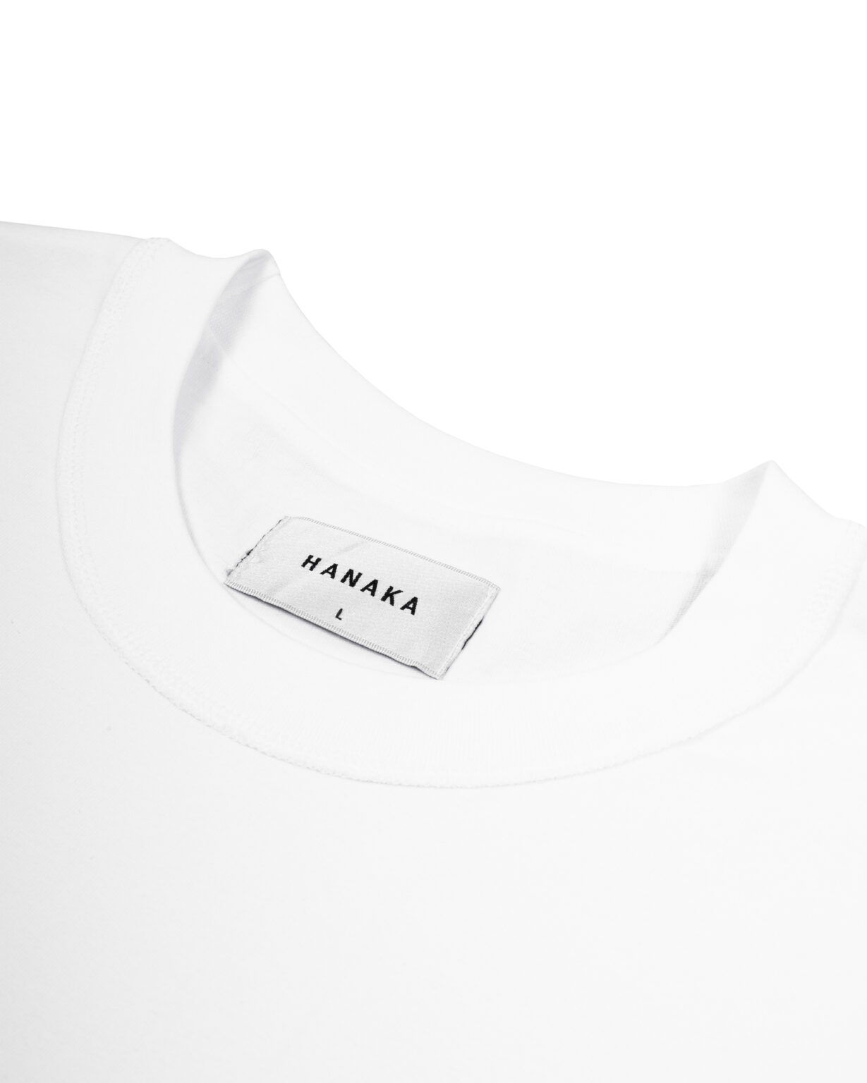 PRINT LOGOS WHITE TEES – Hanaka